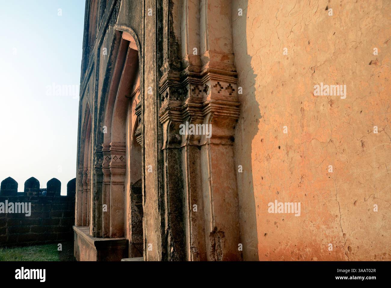 Partial view of the tomb, Barid Shahi Park, is a complex of the tombs ...