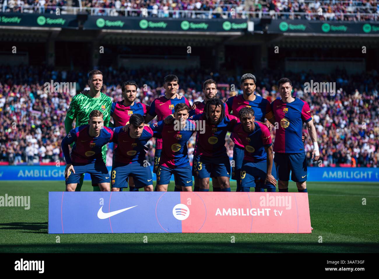 Barcelona, Spain, 30, March, 2025. Spanish LaLiga EA Sports: FC ...