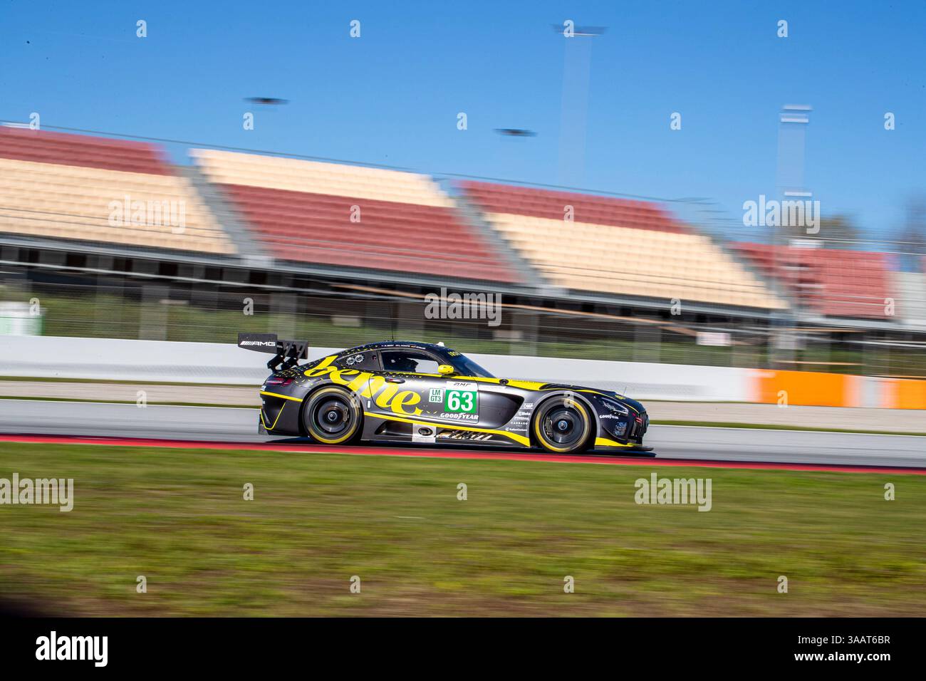 Barcelona, Spain. 31st Mar, 2025. #63 Iron Lynx (ITA) Mercedes-AMG ...