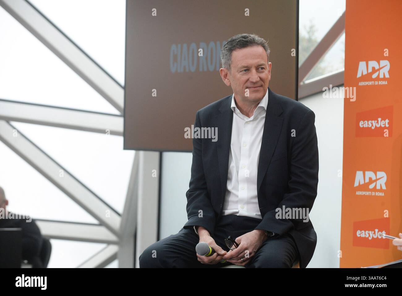 Italy, Rome, 1 April, 2025 : Kenton Jarvis, Easy Jet CEO, participates ...