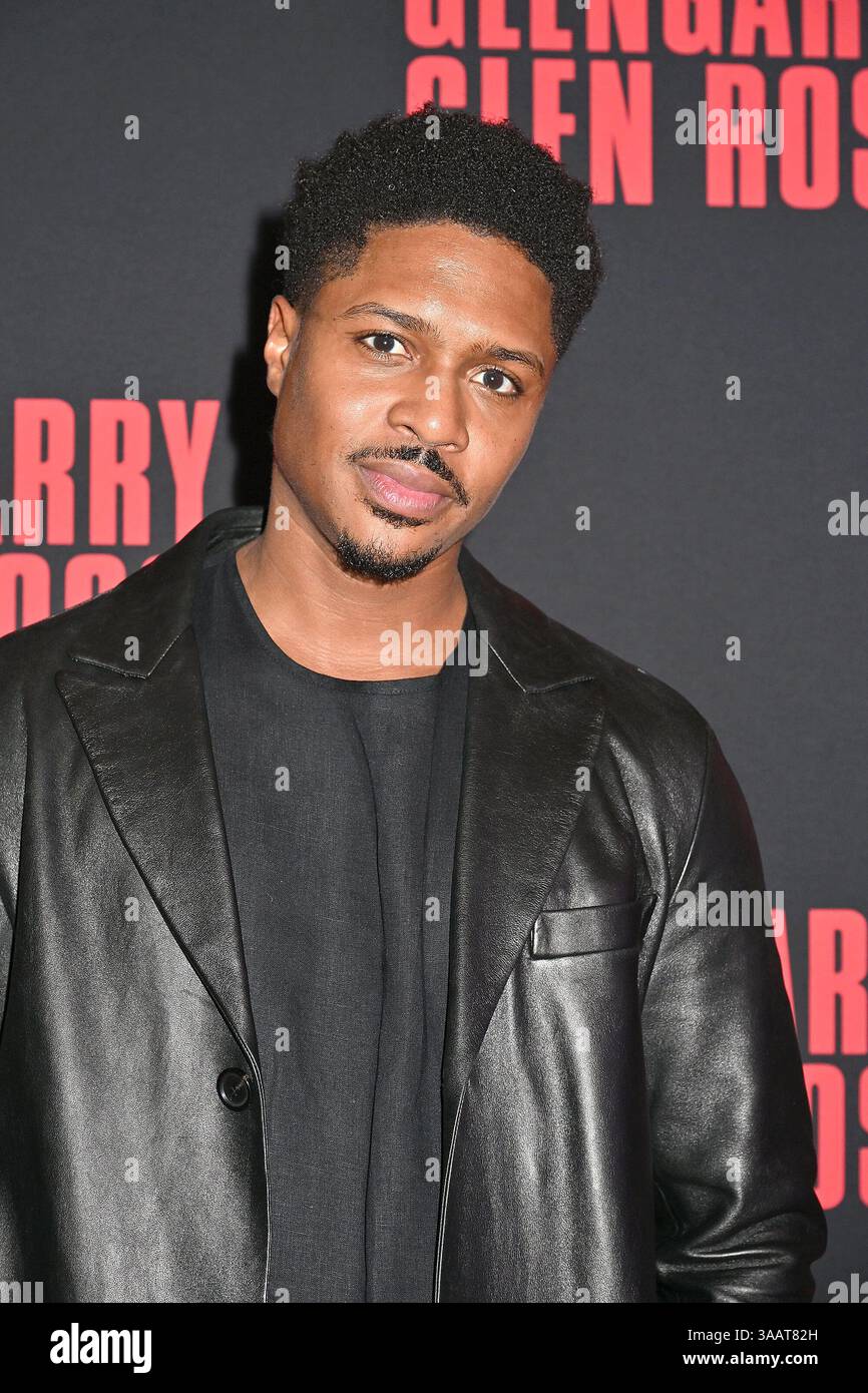 Ephraim Sykes attends the "GLENNGARRY GLEN ROSS" Broadway Opening Night ...