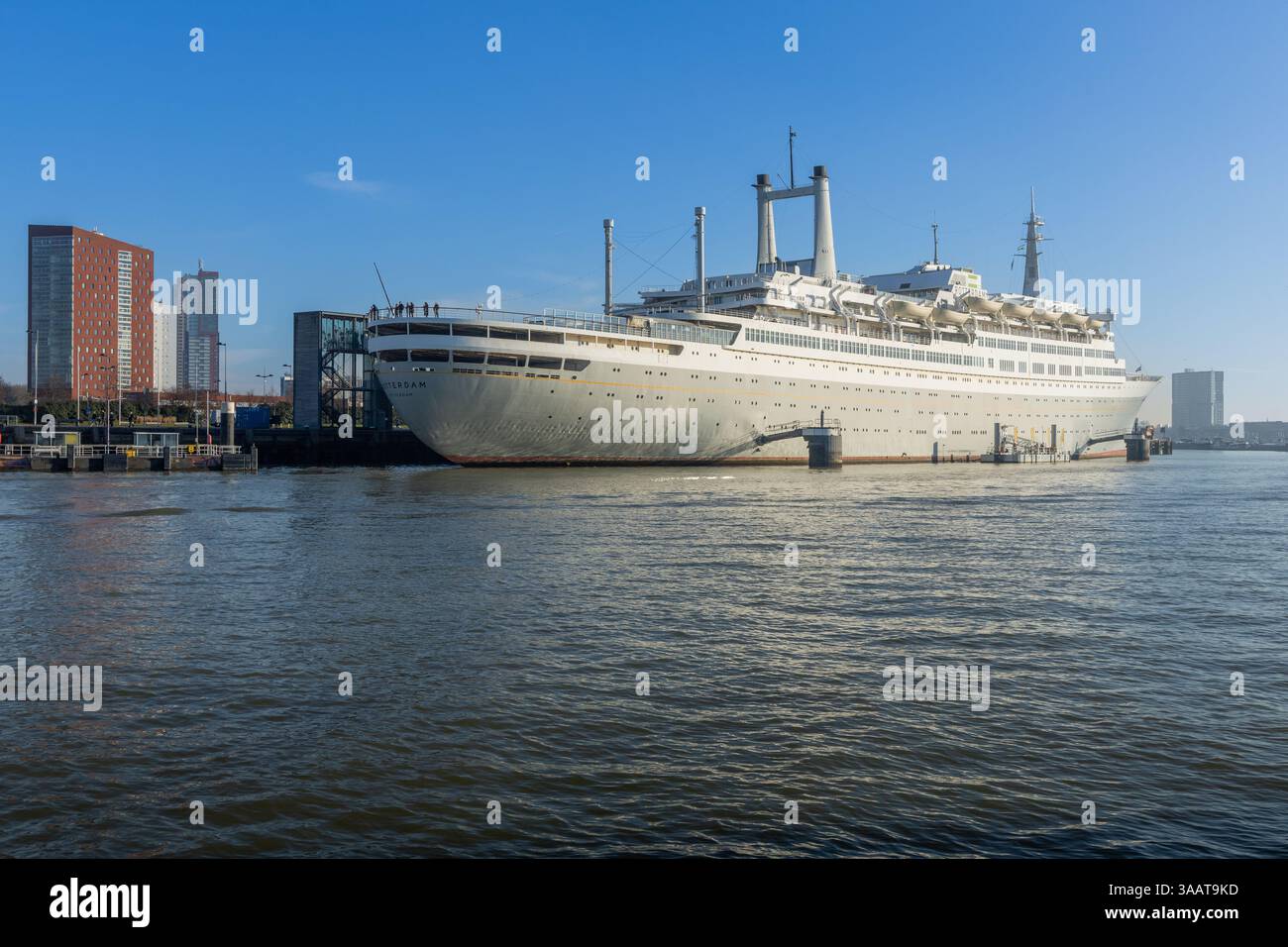 Rotterdam, the Netherlands. 02 February 2025. The ss Rotterdam is the ...