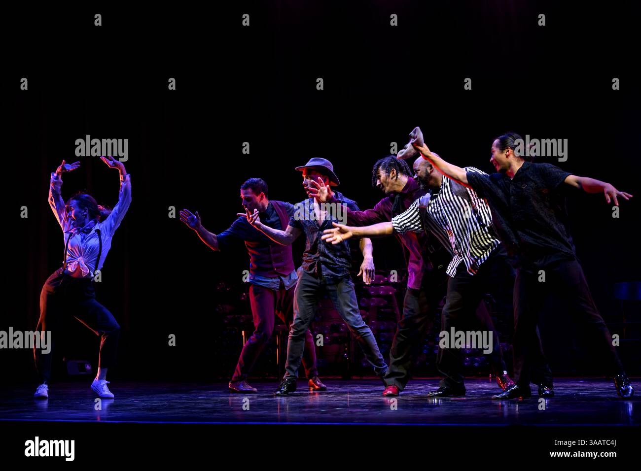 Dance N’Speak Easy, wanted posse Underbelly, McEwan Hall Stock Photo ...
