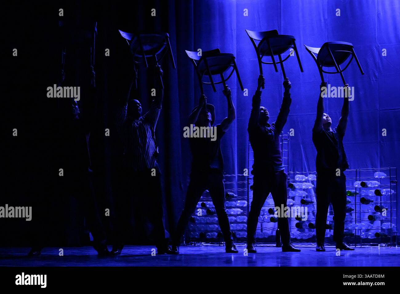 Dance N’Speak Easy, wanted posse Underbelly, McEwan Hall Stock Photo ...