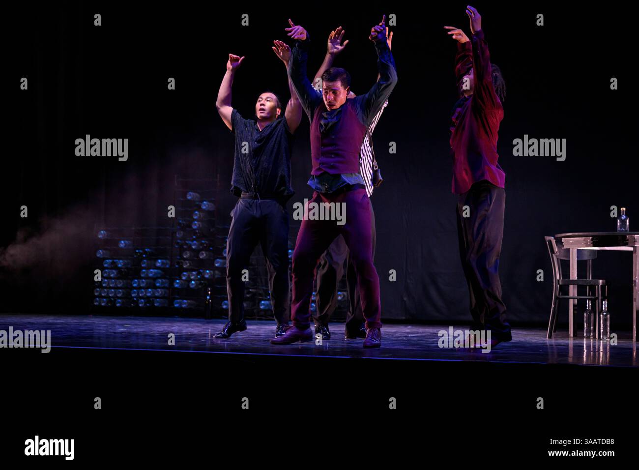 Dance N’Speak Easy, wanted posse Underbelly, McEwan Hall Stock Photo ...
