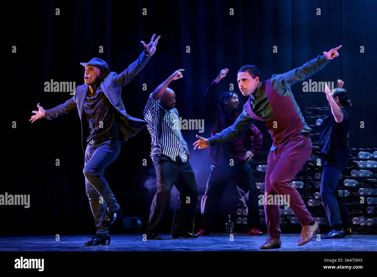 Dance N’Speak Easy, wanted posse Underbelly, McEwan Hall Stock Photo ...