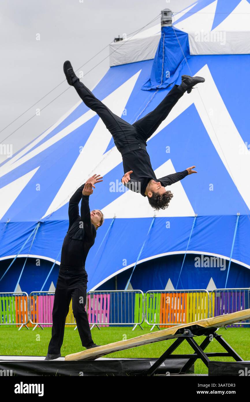 Maxim Laurin and Guillaume Larouche celebrate the arrival of their ...