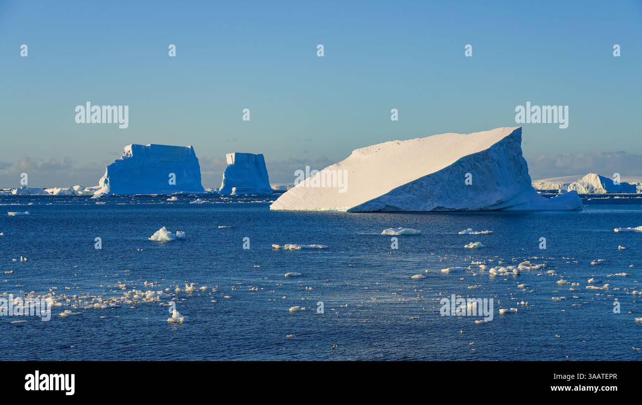 Iceberg floating near Lemaire Channel off the coast of Antarctica ...