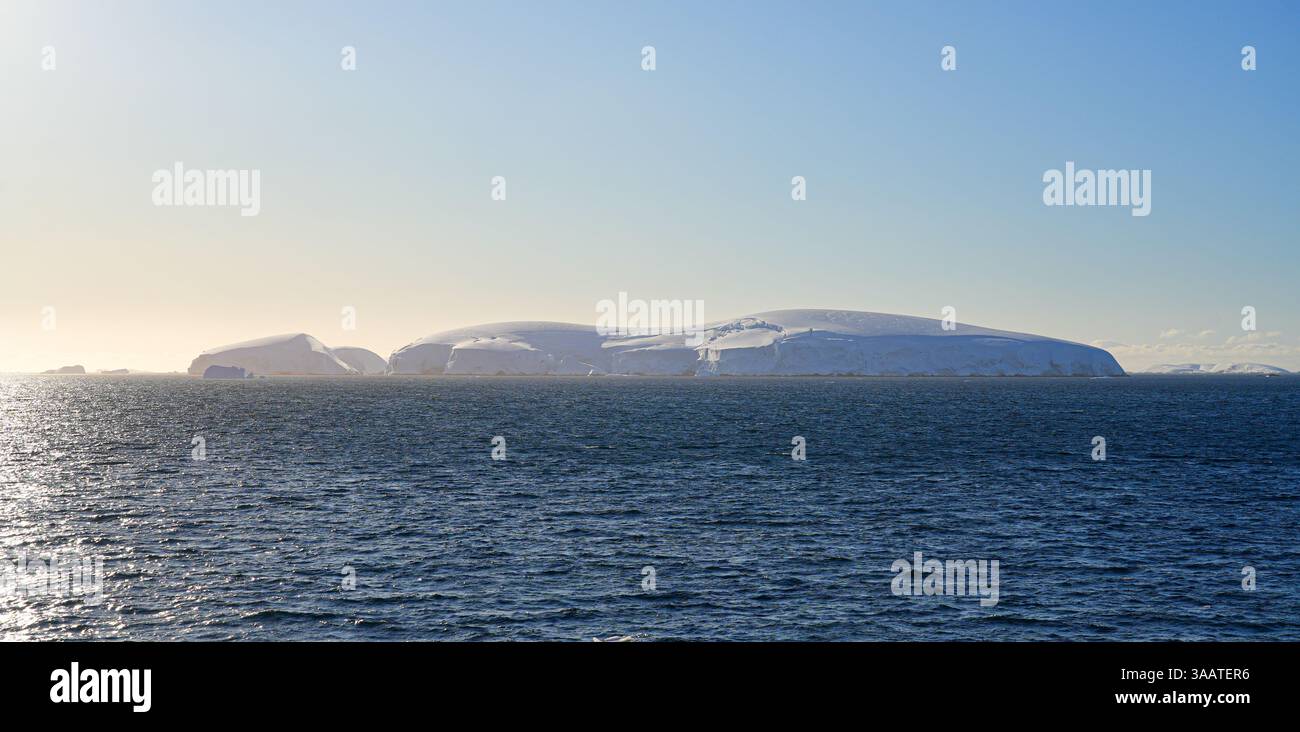 Iceberg floating near Lemaire Channel off the coast of Antarctica ...