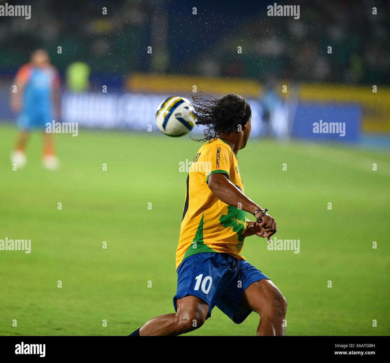 Chennai, India. 30th March, 2025. Brazil Legends Triumph Over India All ...