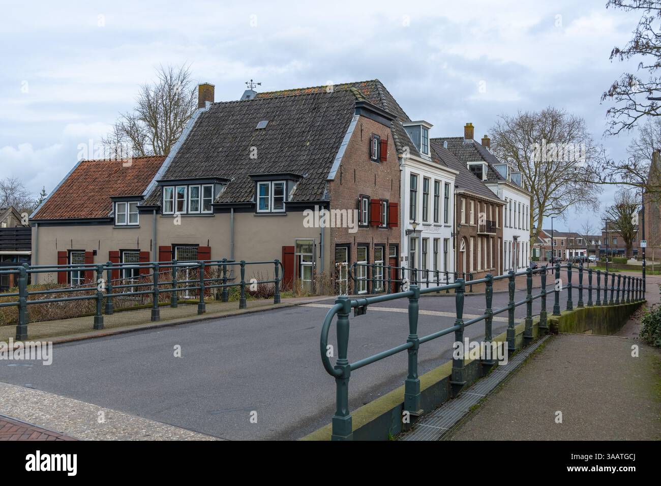 A street in Harmelen with typical Dutch houses Stock Photo - Alamy