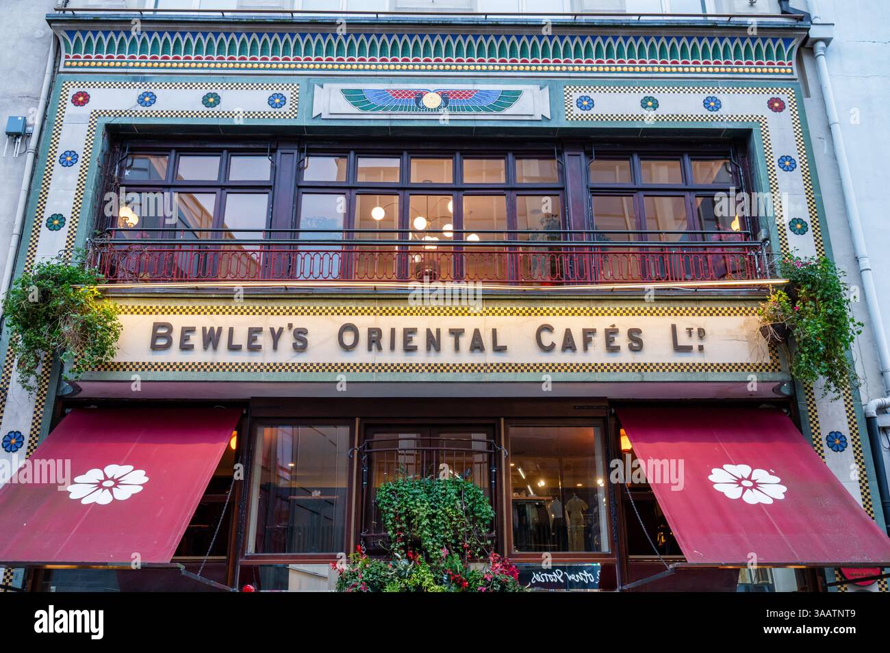 Dublin, Ireland- Feb 3, 2025: The front of Brown Thomas department ...