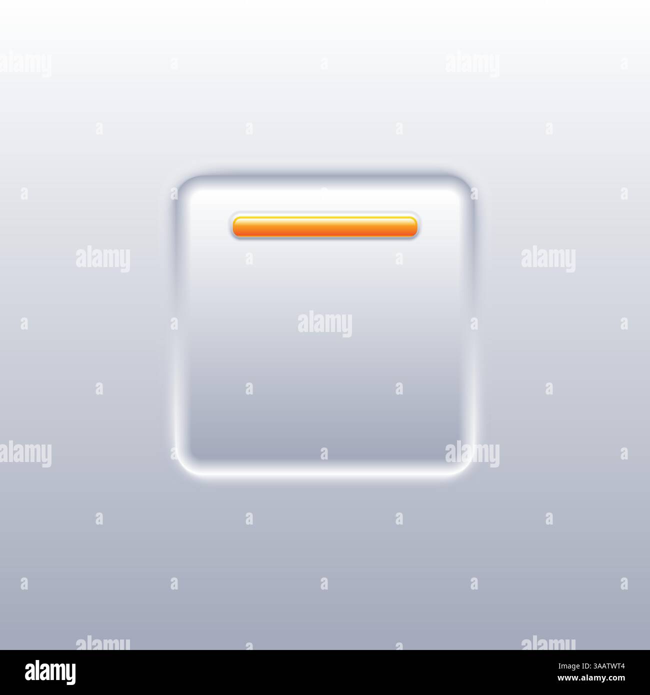 3D Rectangle shapes button neomorphism style. Vector illustration Stock ...