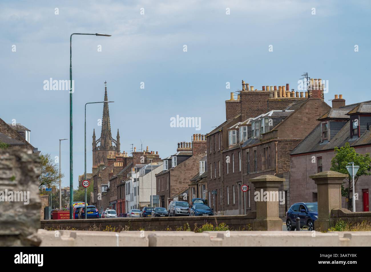 Row houses church towers hi-res stock photography and images - Alamy