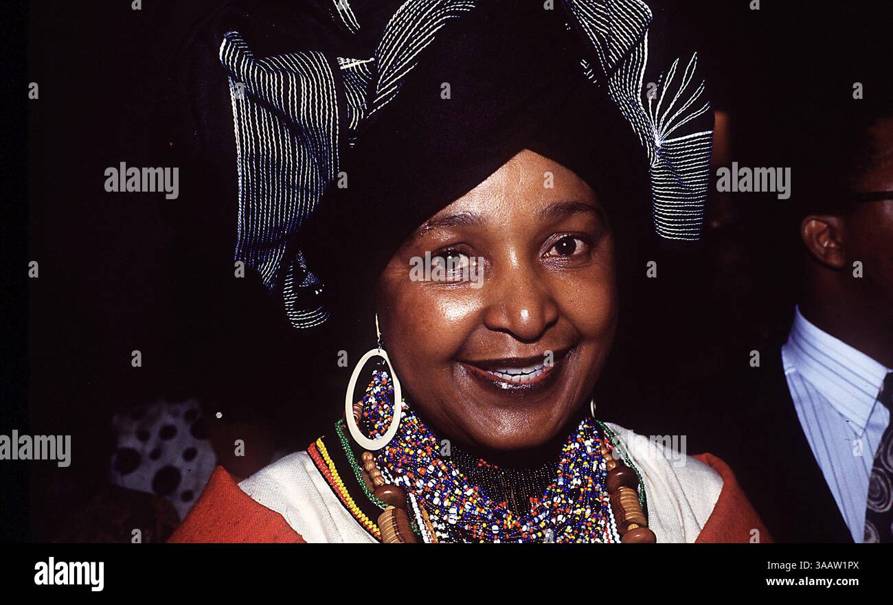WINNIE MADIKIZELA-MANDELA OLS (born Nomzamo Winifred Zanyiwe Madikizela ...