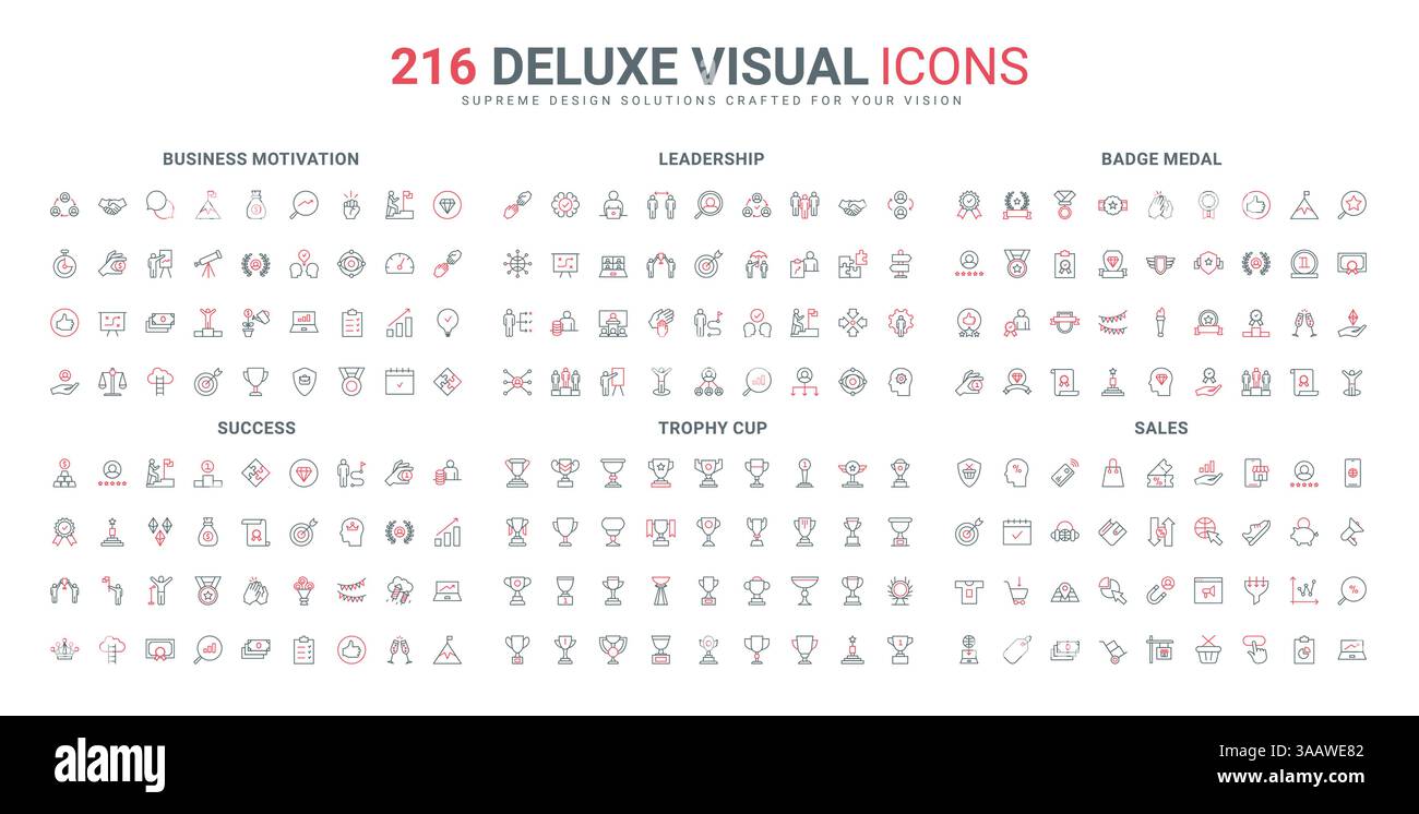 Business motivation to success, medal and cup, diamond to evaluate ...