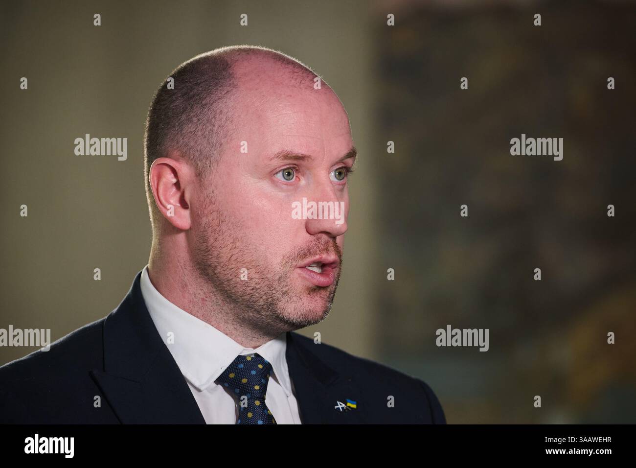 Edinburgh Scotland, UK 01 April 2025. Cabinet Secretary for Health and ...