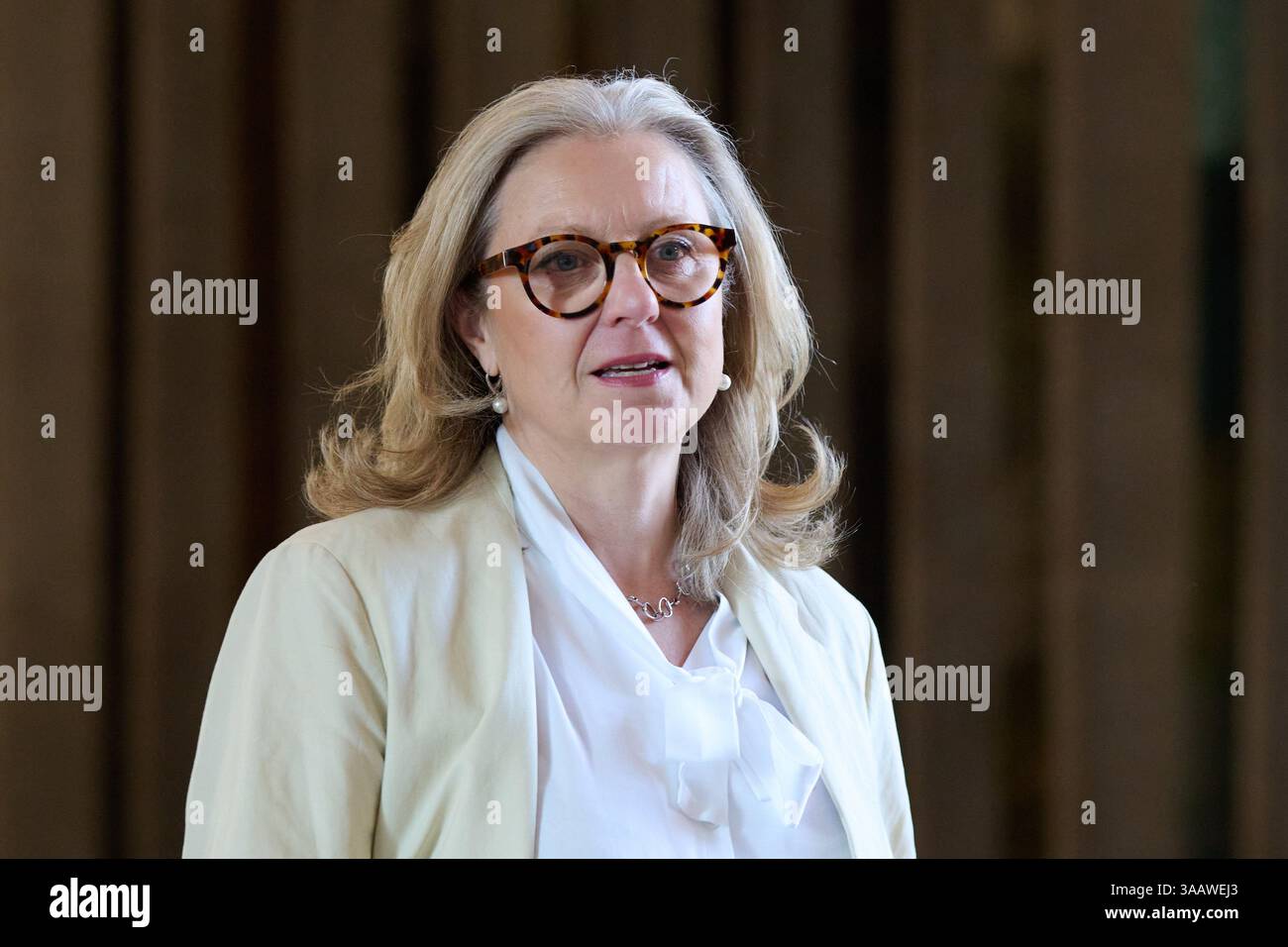 Edinburgh Scotland, UK 01 April 2025. Rachael Hamilton MSP at the ...