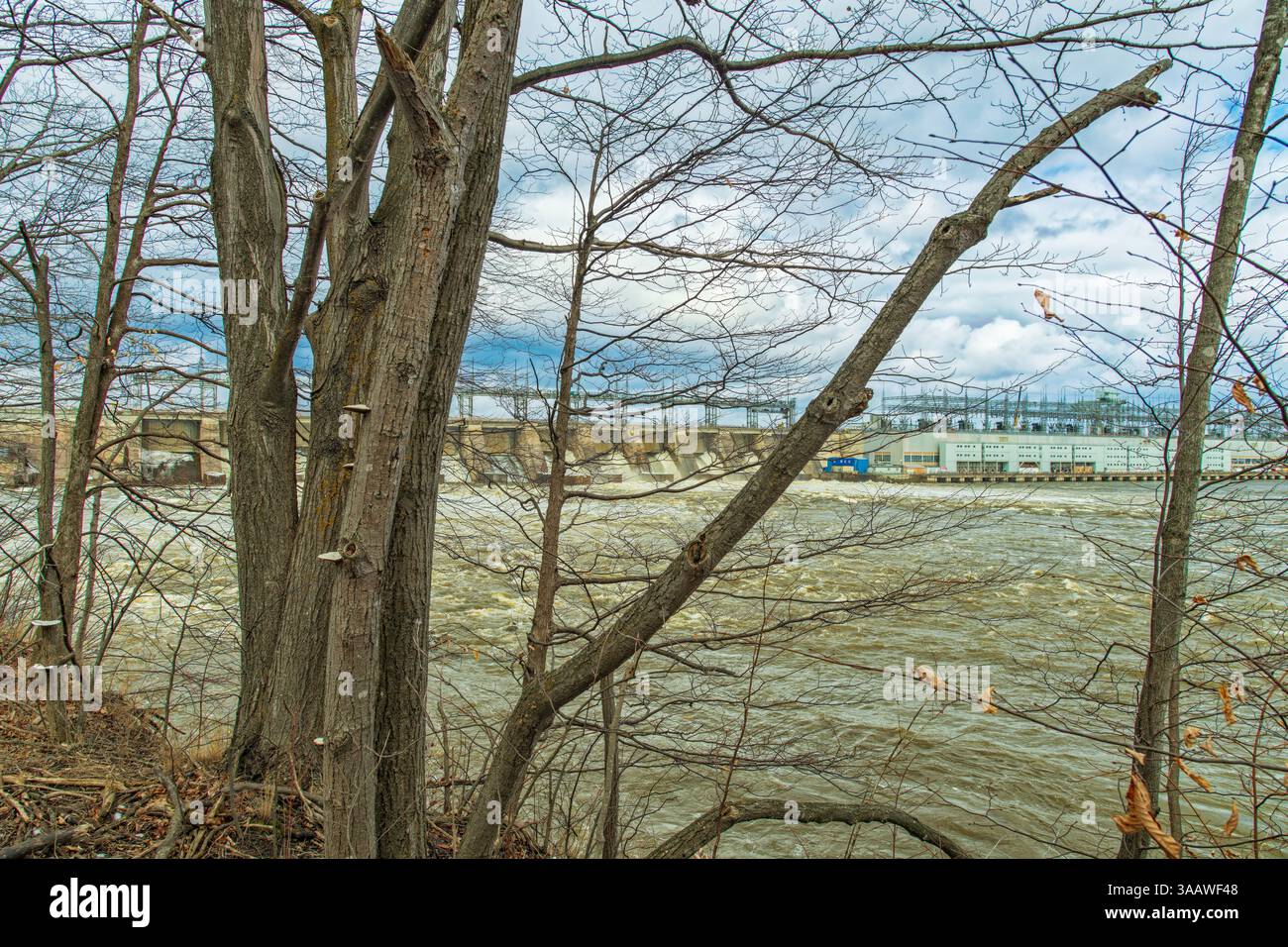 Carillon hydroelectric facility - views Stock Photo - Alamy