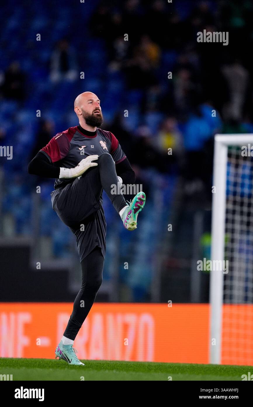 Torino’s goalkeeper Vanja Milinkovic-Savic before the Serie A soccer ...