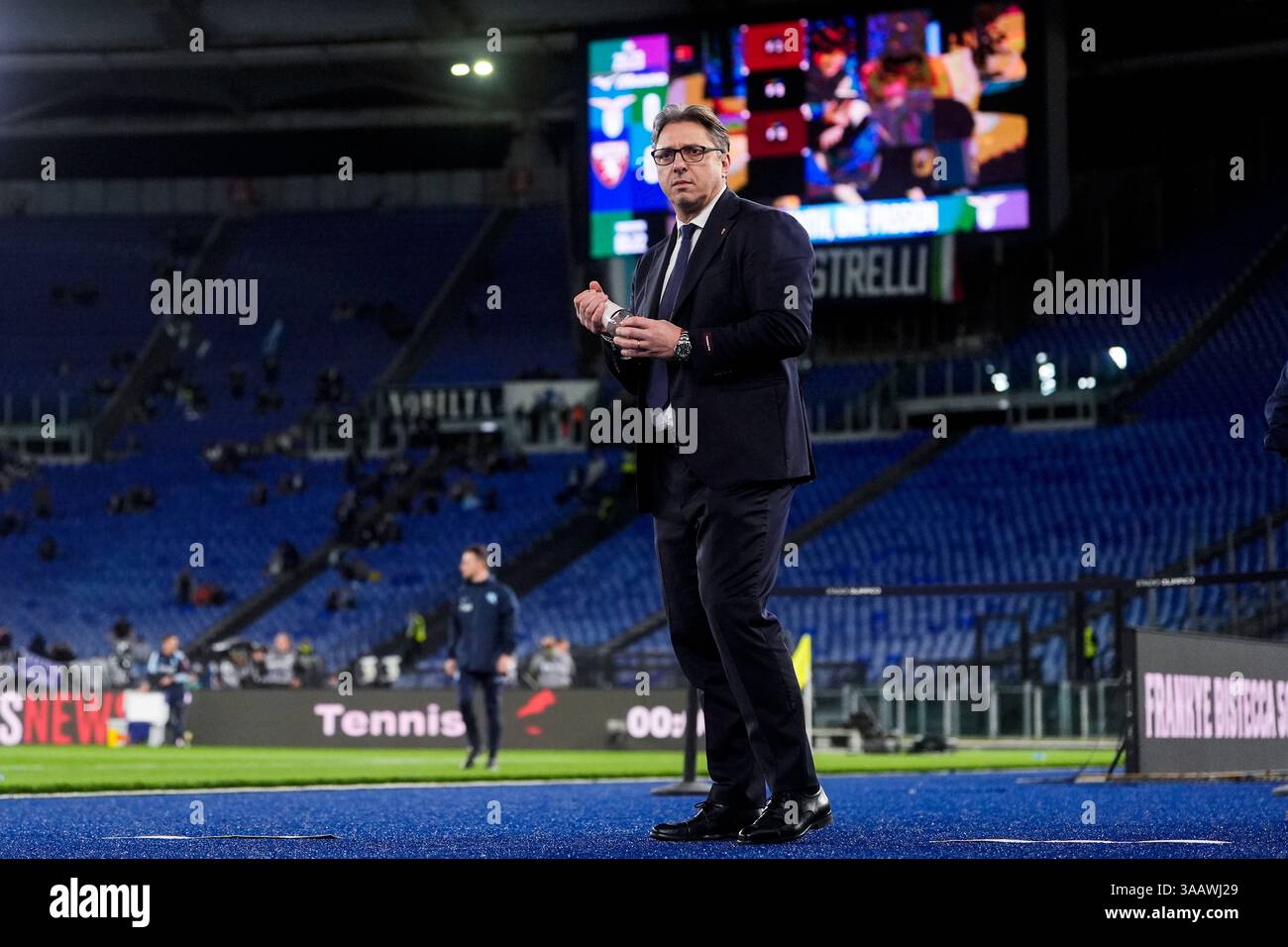 Roma, Italia. 31st Mar, 2025. Alessandro Andreini during the Serie A ...