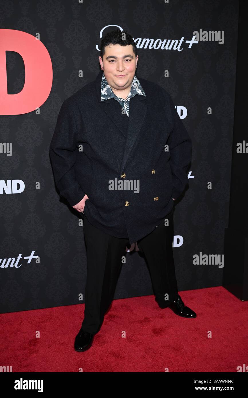 Photo by: NDZ/STAR MAX/IPx 2025 3/31/25 Max Talisman at the premiere of ...