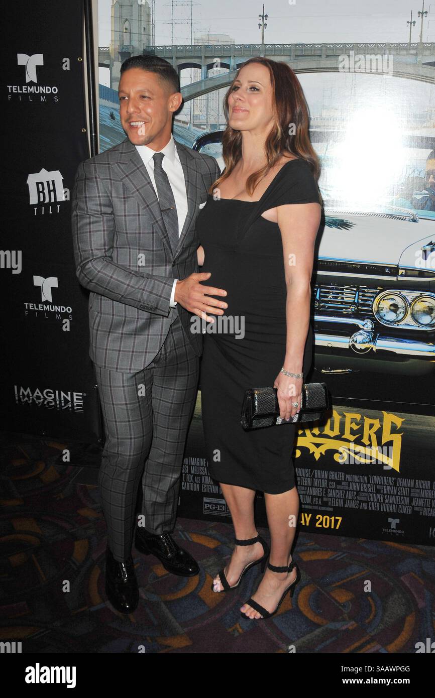 LOS ANGELES, CA - MAY 09: Theo Rossi, Meghan McDermott Rossi attends ...
