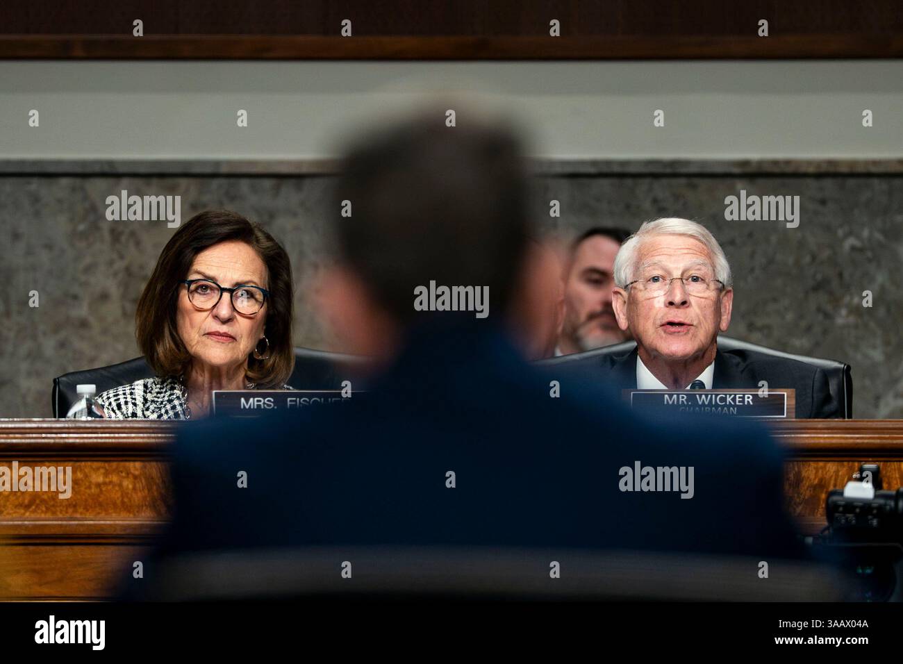 Washington, United States. 01st Apr, 2025. Sen. Deb Fisher, R-NE, and ...