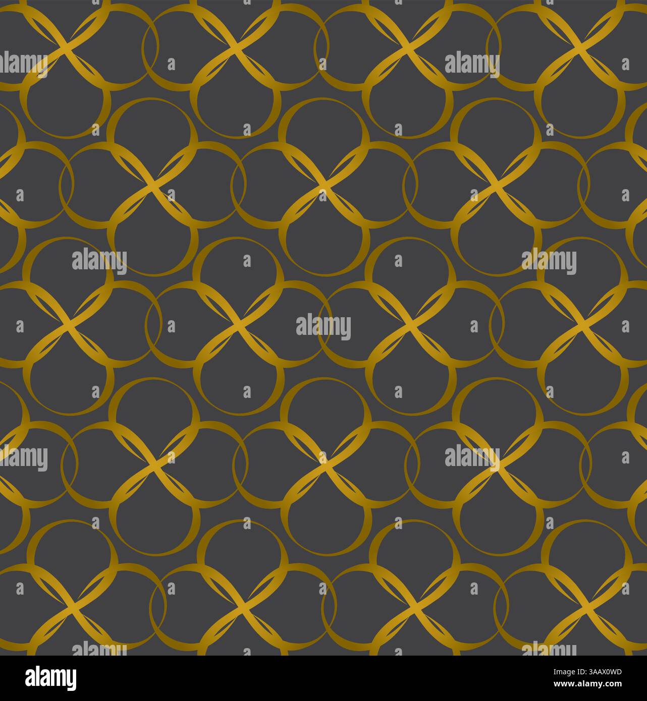 Pattern Golden Colors Abstract Infinity Cross Monogram Style Network ...