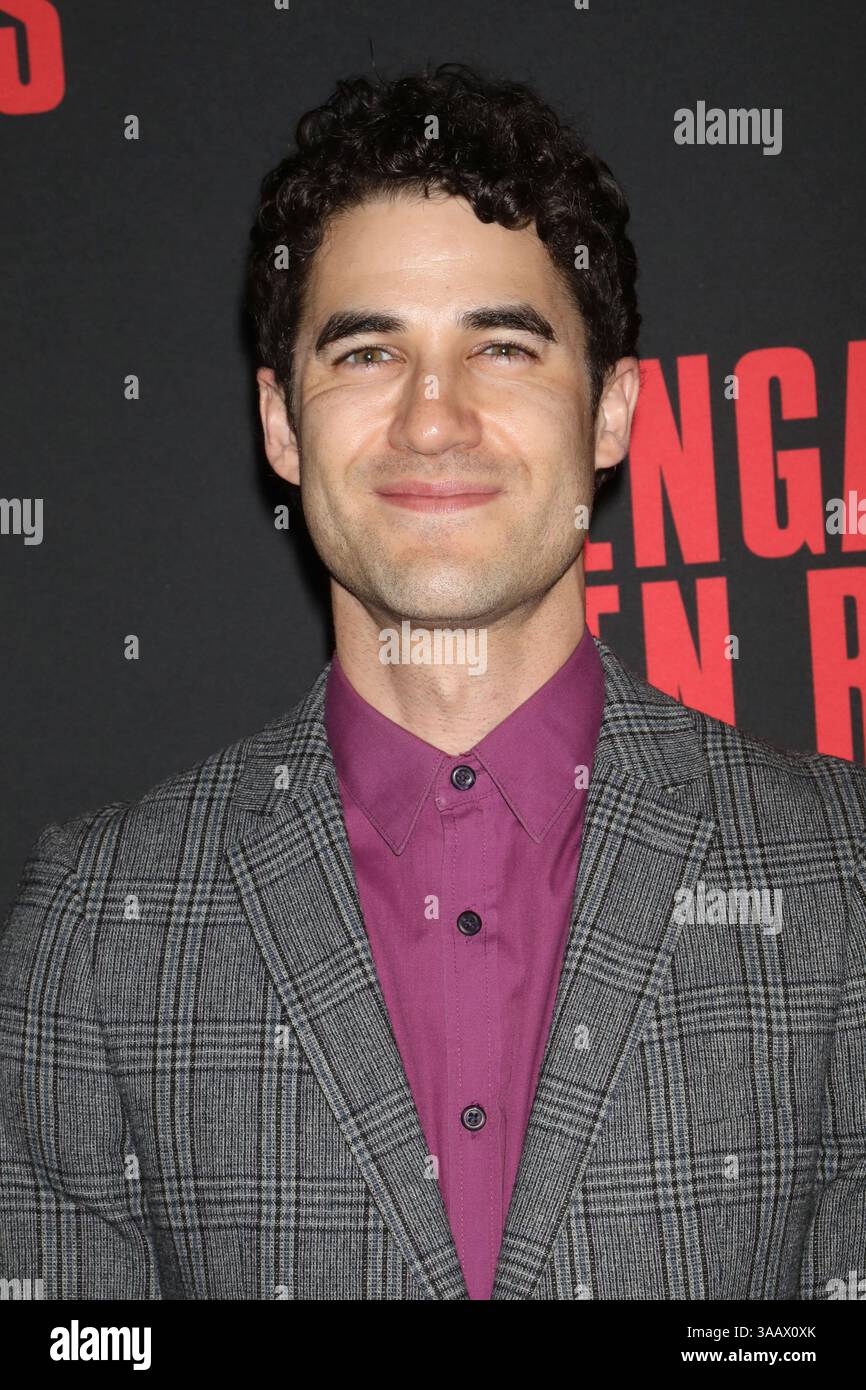 New York, New York, USA. 31 March 2025. Darren Criss attends the ...