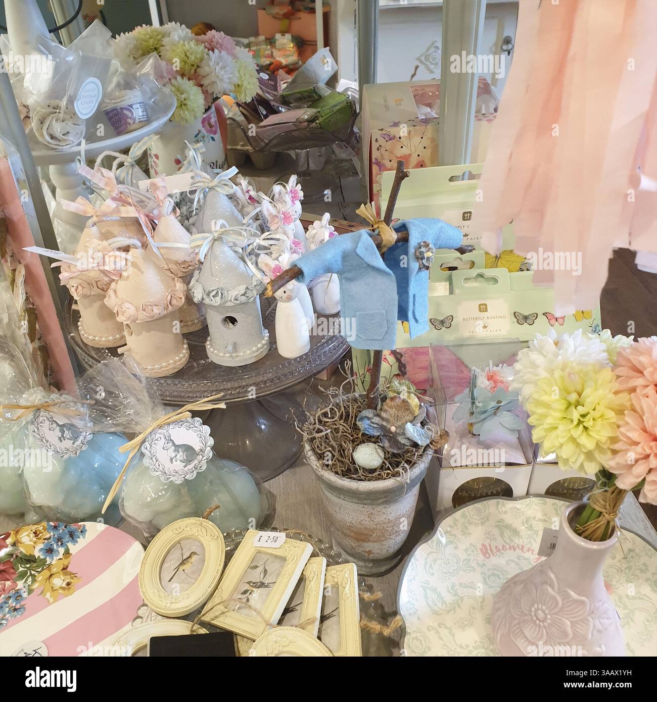 Vintage Angel Shop at Dunham Massey Farm, UK Stock Photo - Alamy