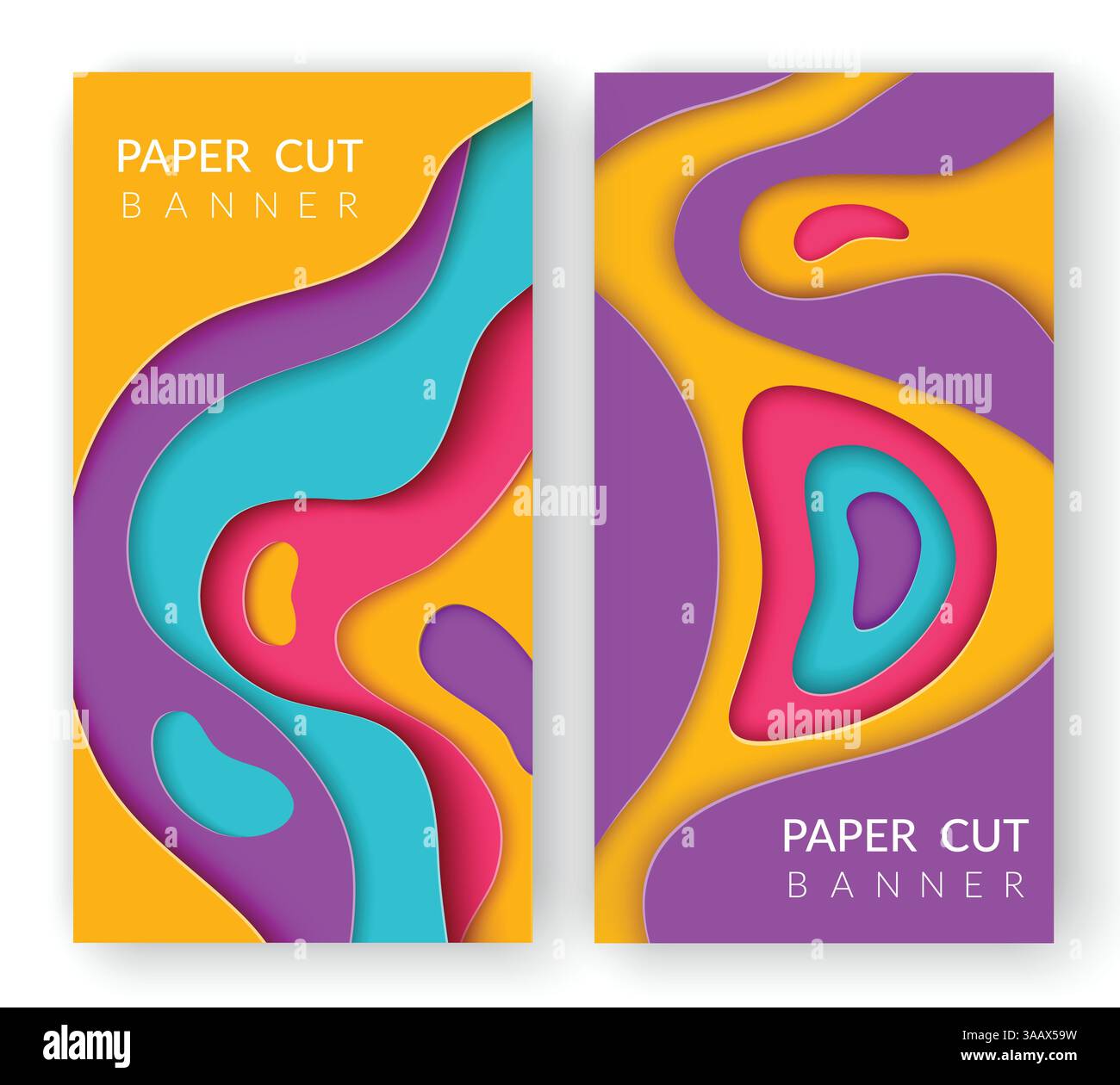 Multi colors various shapes Stock Vector Images - Alamy