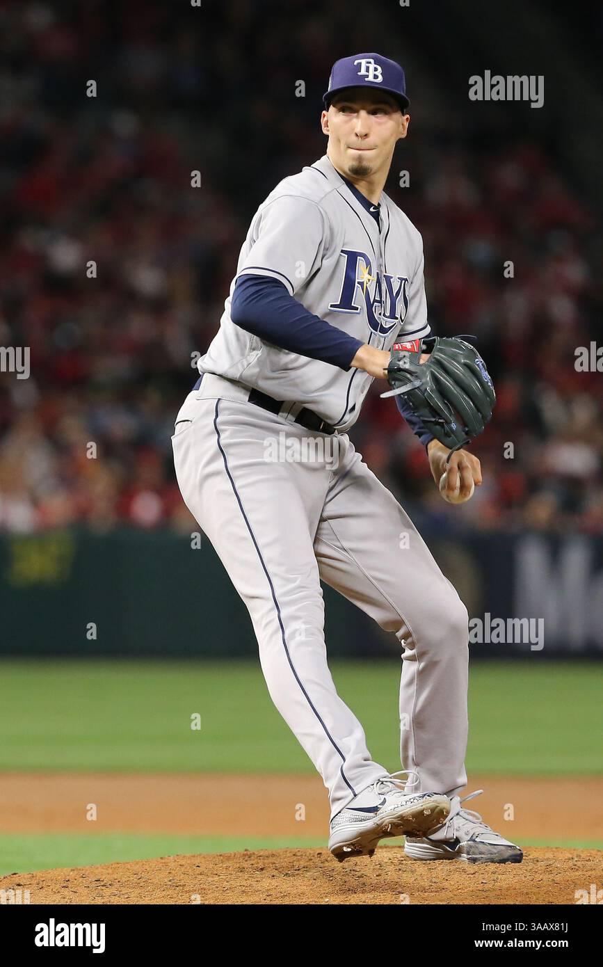 May 18, 2018: Tampa Bay Rays starting pitcher Blake Snell (4) makes the ...