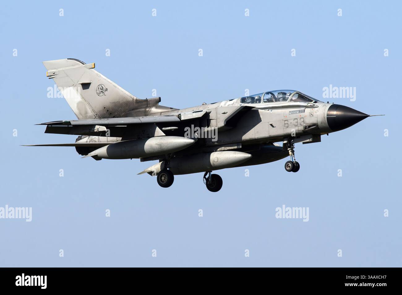 An Italian Air Force Tornado IDS in flight Stock Photo - Alamy