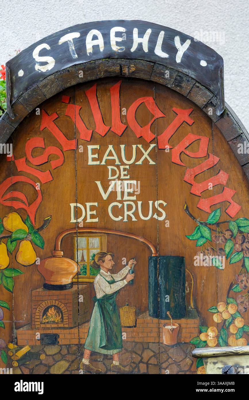 France, Haut Rhin, Route des Vins d'Alsace, Bergheim labelled Les Plus ...