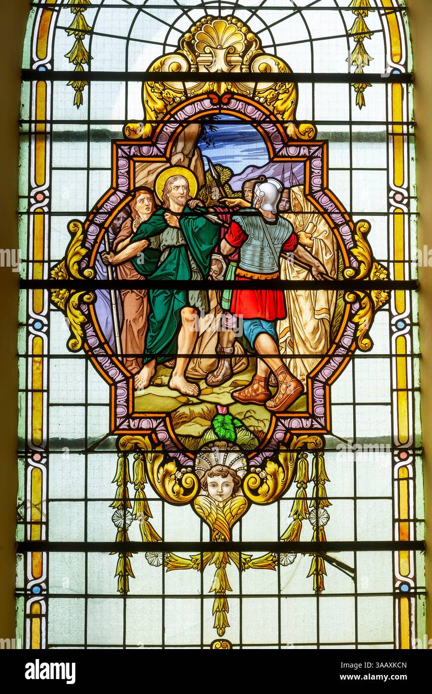 France, Meurthe et Moselle, Bathelemont, church of the Decollation de ...