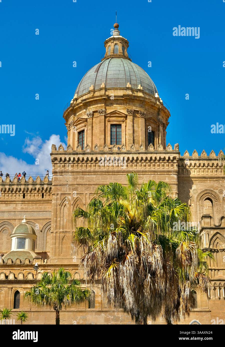 Italy, Sicily, Palermo, historic center, area listed as World Heritage ...