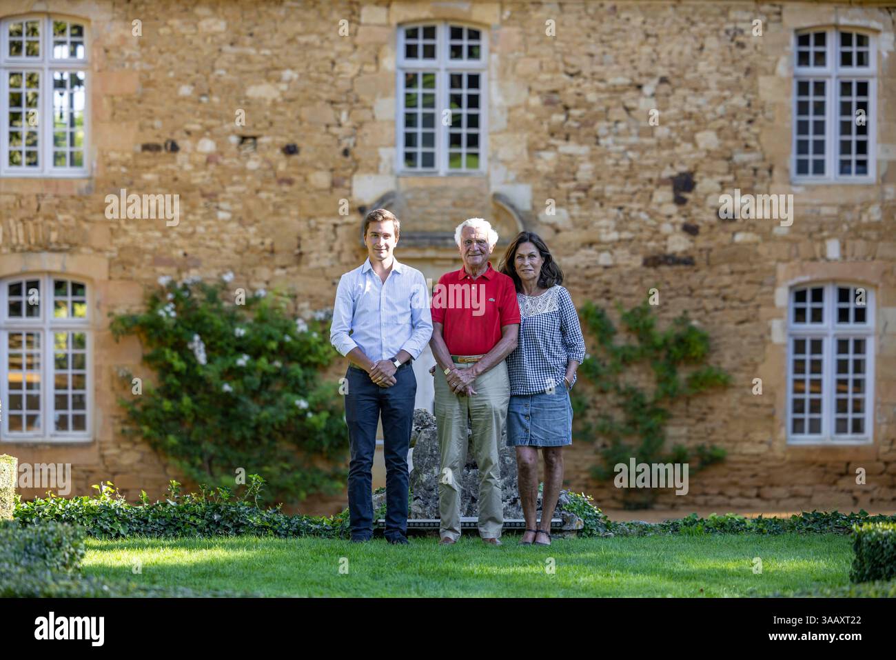 France, Dordogne, Black Perigord, Salignac-Eyvigues, The Gardens of ...
