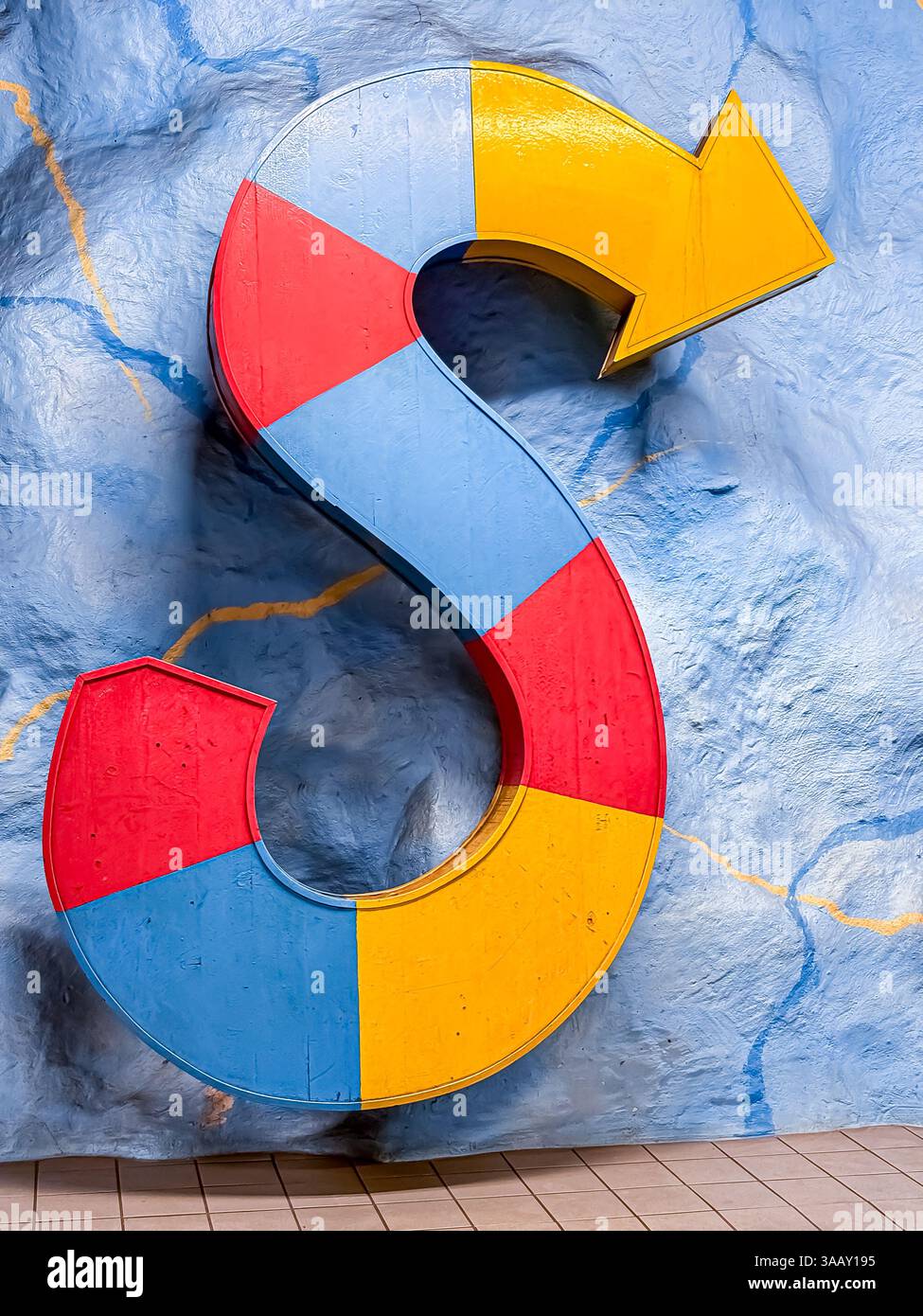 Stadion Stockholm Metro Station, Red Line, Sweden Stock Photo - Alamy