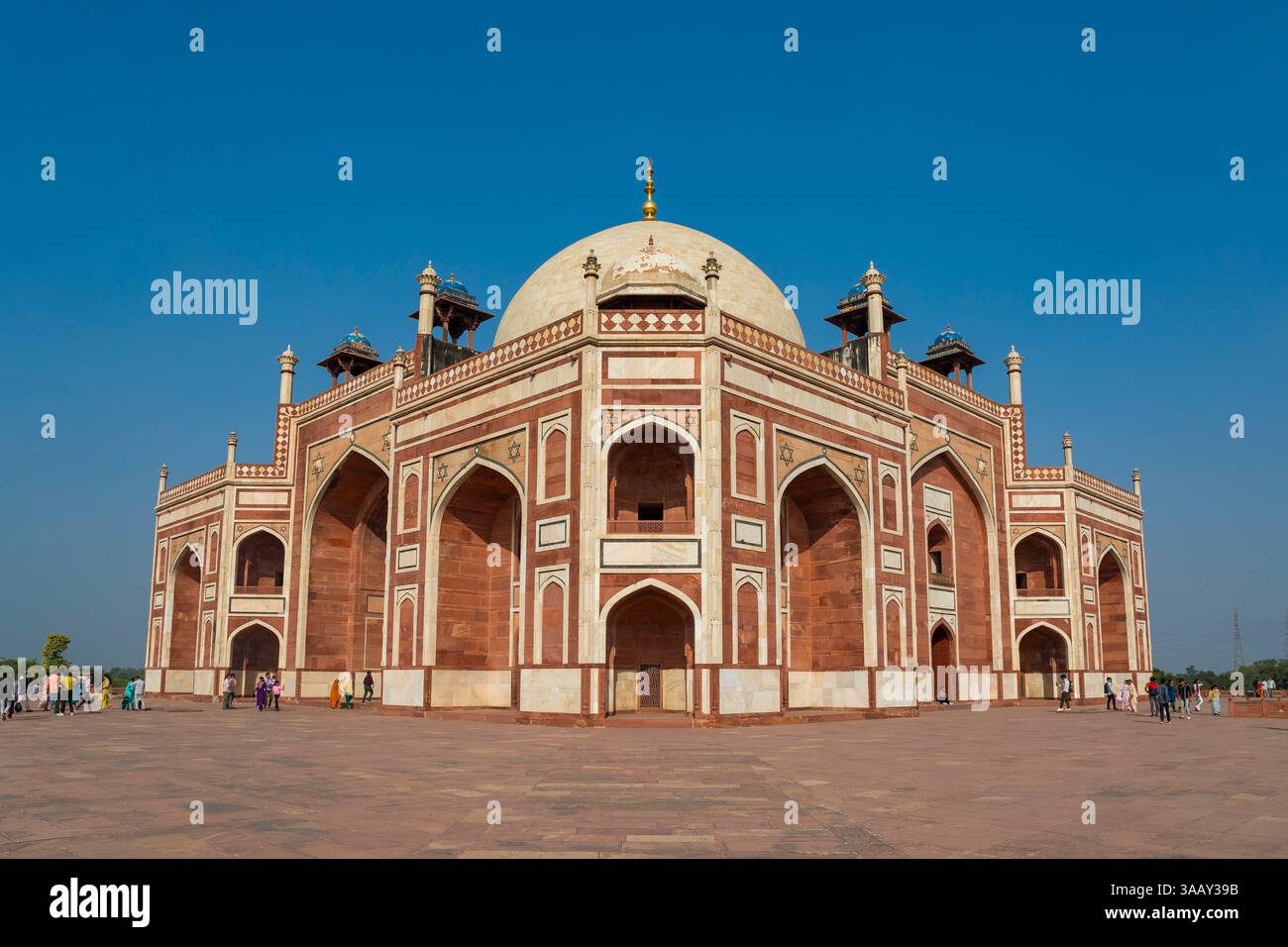India, Delhi, New Delhi, Humayun's Tomb, Mughal architecture complex ...