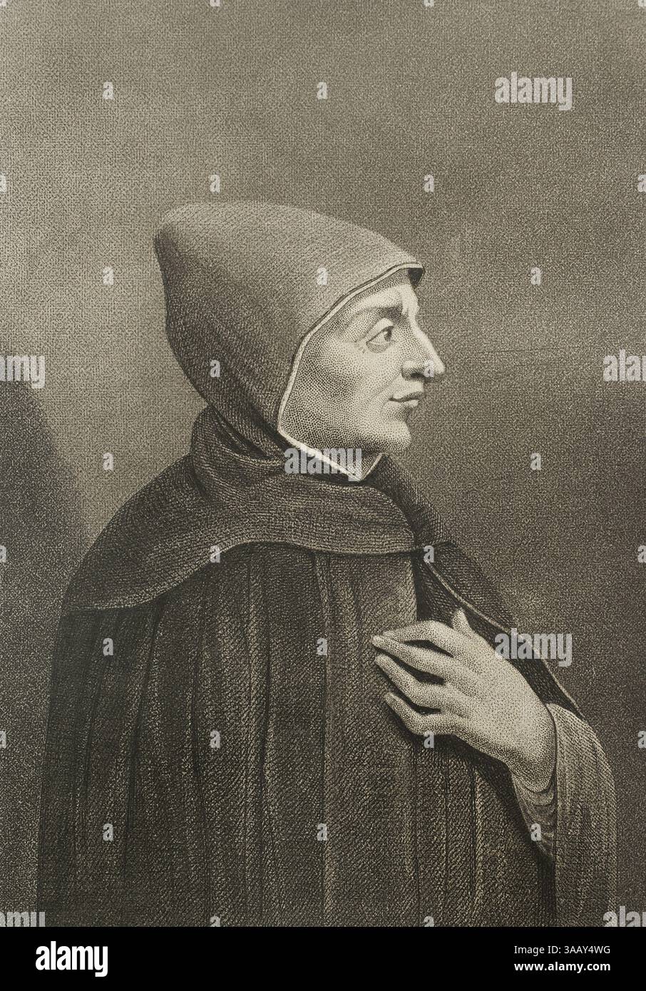 Girolamo Savonarola (1452-1498). Italian ascetic Dominican friar and ...