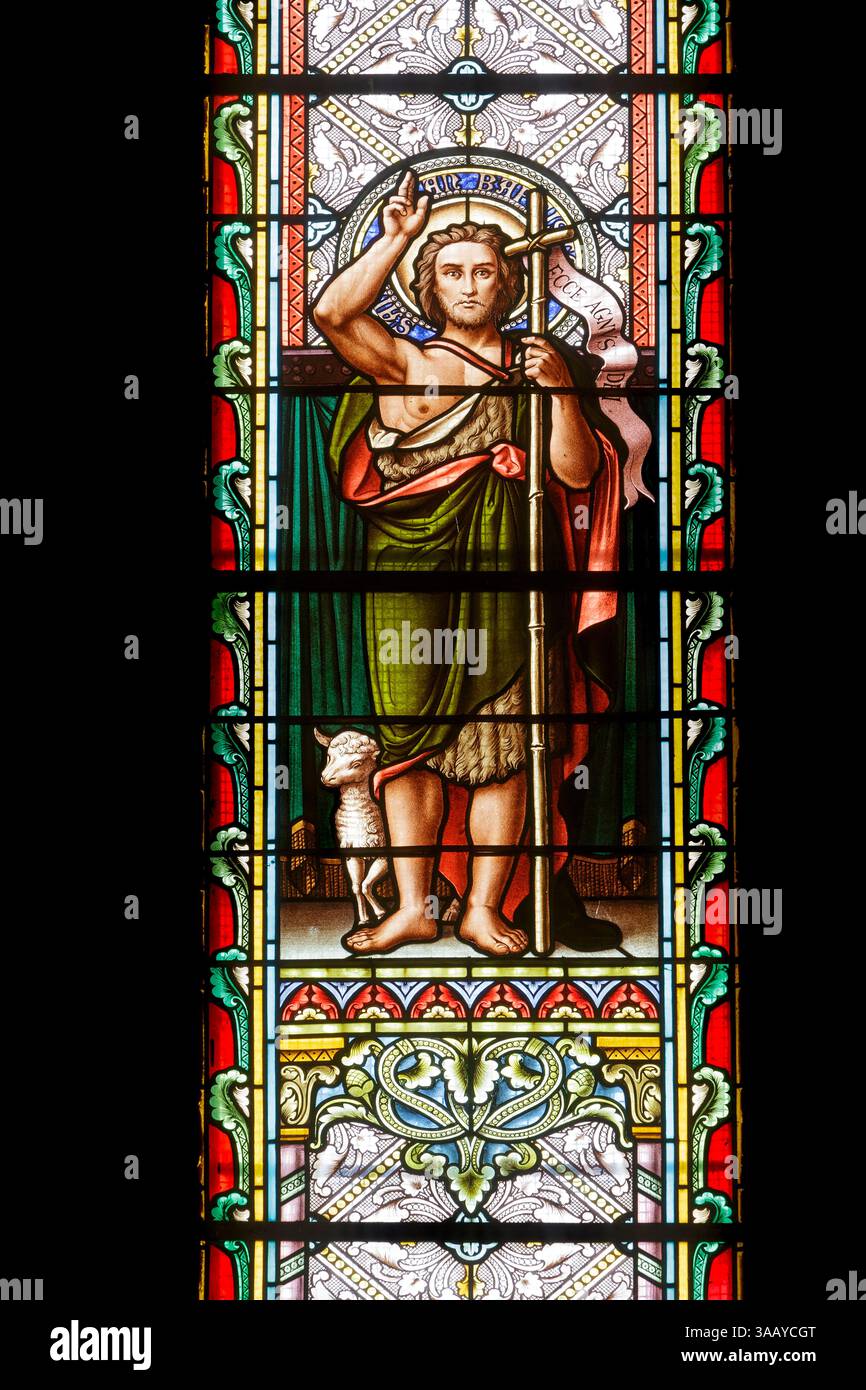 France, Meurthe et Moselle, Saint Peter and Saint Paul church rebuilt ...