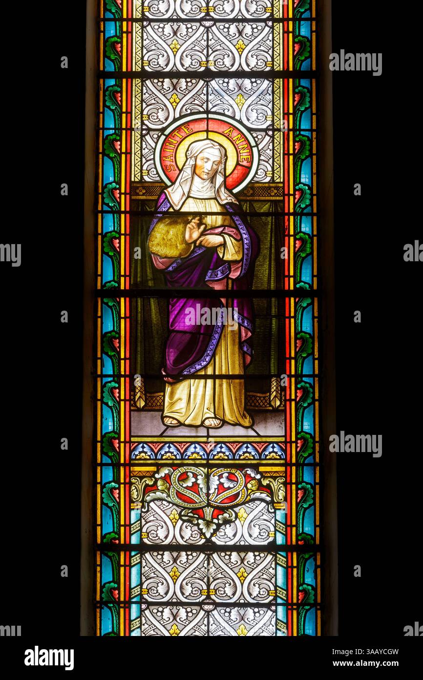 France, Meurthe et Moselle, Saint Peter and Saint Paul church rebuilt ...