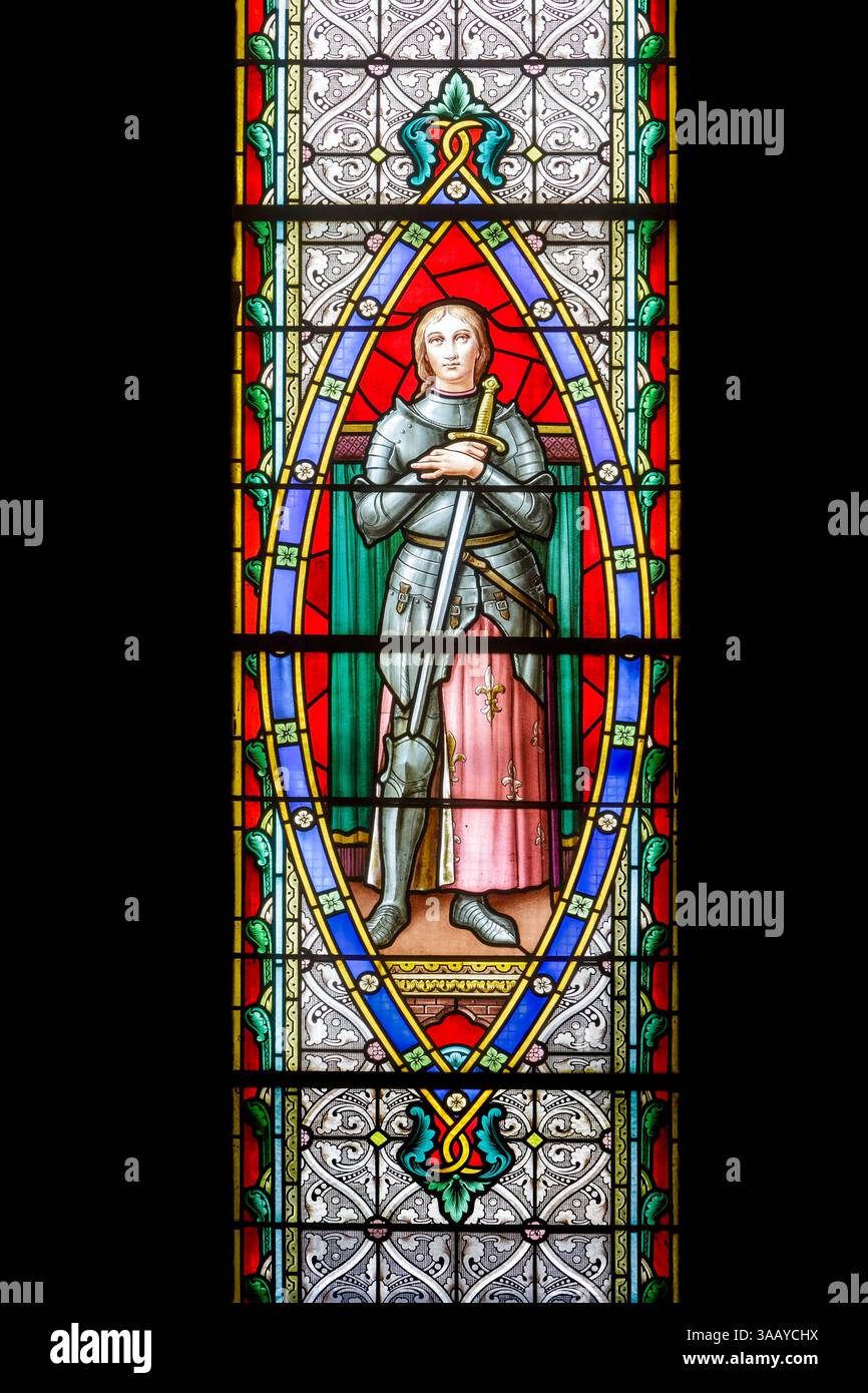 France, Meurthe et Moselle, Saint Peter and Saint Paul church rebuilt ...