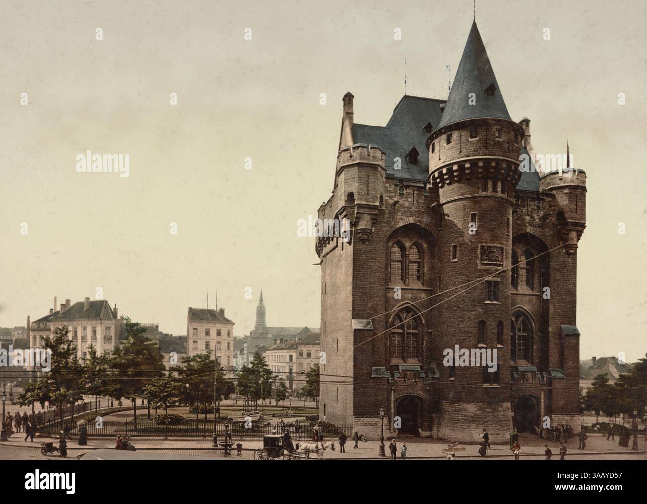 Brussels gate hi-res stock photography and images - Alamy