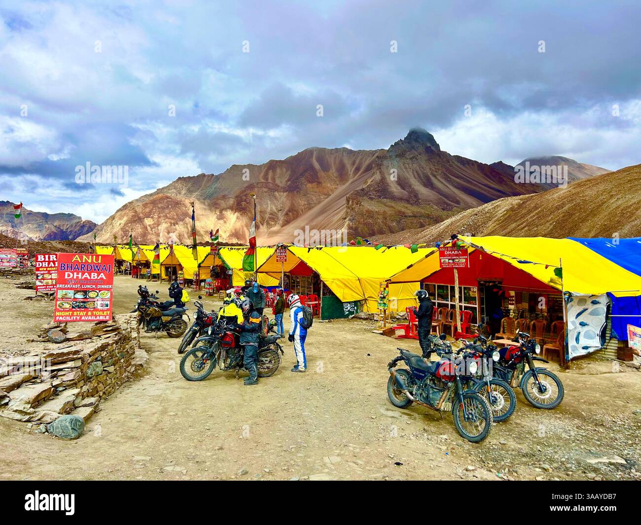 India, Himachal Pradesh state, Tso Khar Lake - Jispa Trans-Himalayan ...