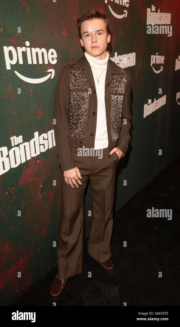 Maxwell Jenkins attends Amazon Prime Video's 'The Bondsman' Series ...