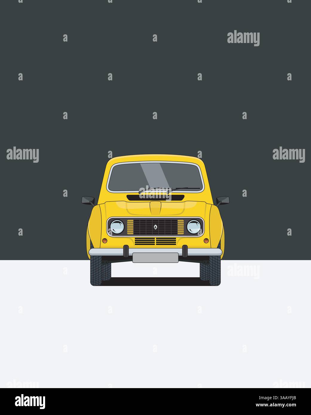 Car old oldtimer france Stock Vector Images - Alamy