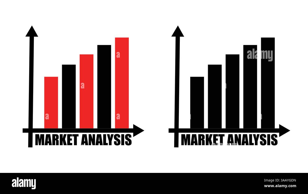 Price Analysis Infographic with Bar Chart and Speech Bubble for Business and Financial Data ...