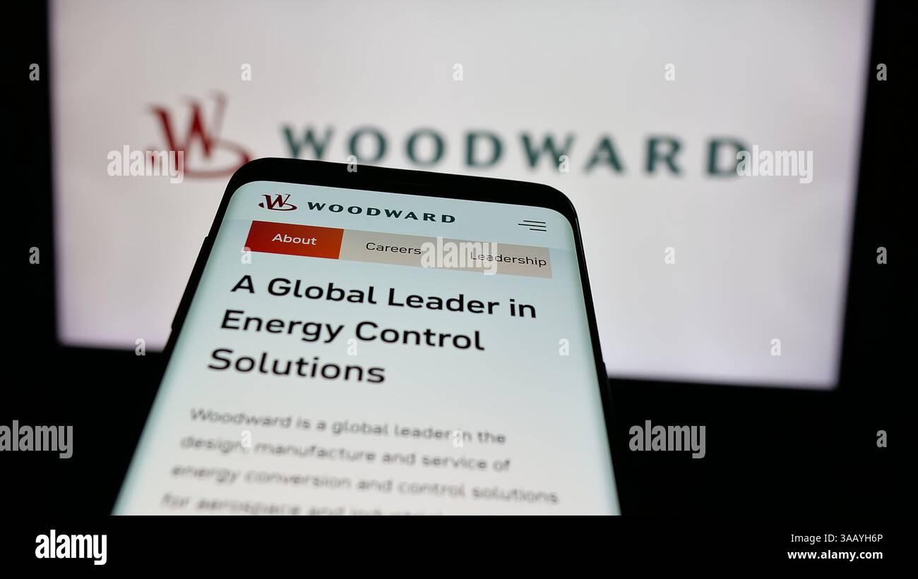 In this photo illustration, a mobile phone with the logo of US control ...